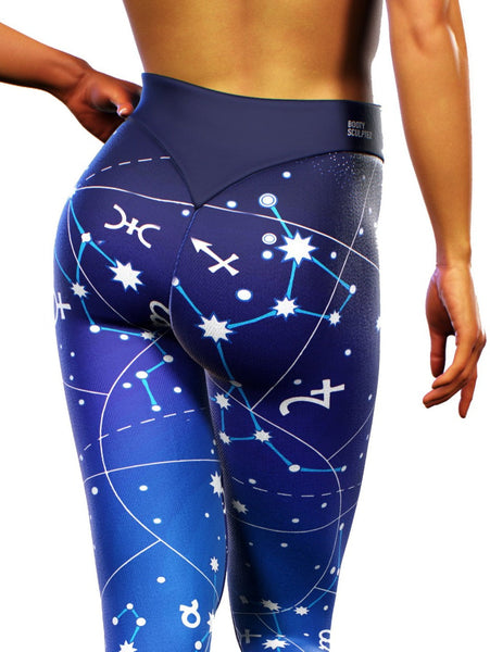 Astrology Signs Leggings | High Waisted Yoga Pants | Leggings for Women ...
