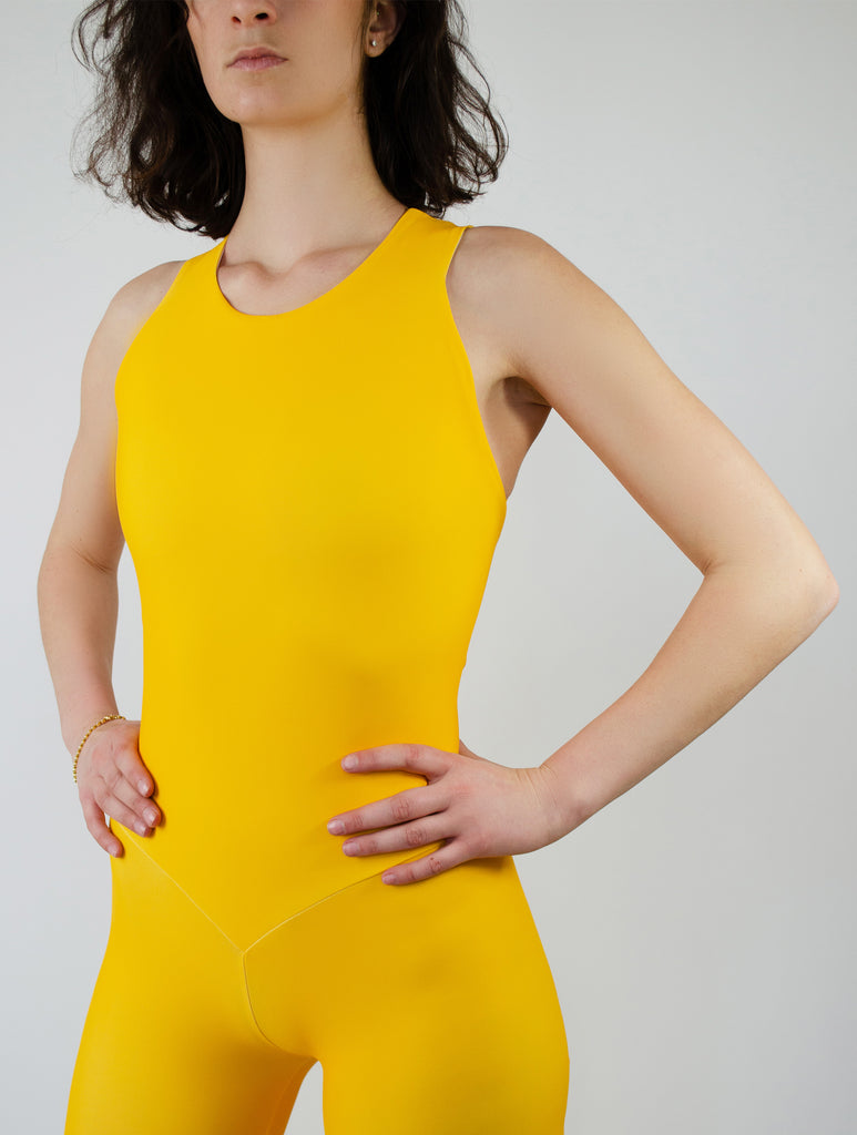 Bumblebee Yellow Unitard | Women Activewear | Women Empowering Workout ...