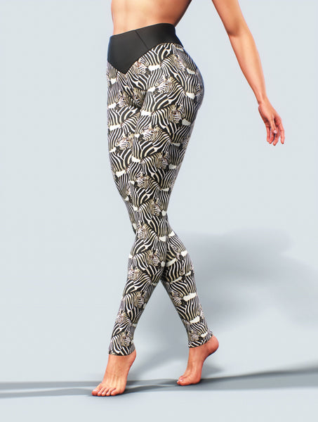 Albino Python Tall Leggings | High Waisted Yoga Pants | Patterned ...