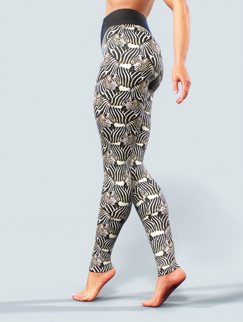 Albino Python Tall Leggings | High Waisted Yoga Pants | Patterned ...